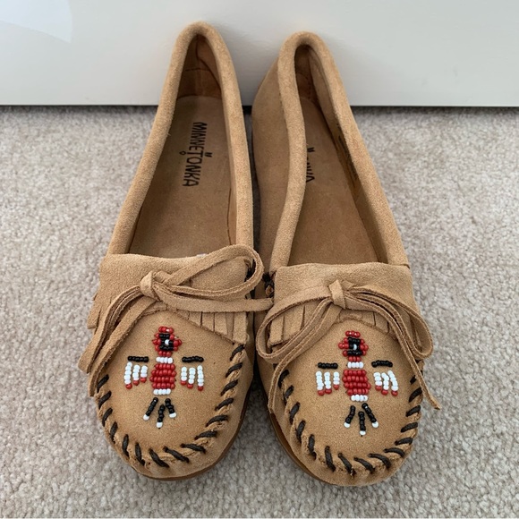Minnetonka | Shoes | Minnetonka Womens Thunderbird Slipon Moccasin ...